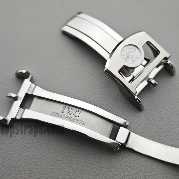 FKM Rubber Strap for IWC Portugieser/Big Pilot/Top Gun/Portofino/Mark ...